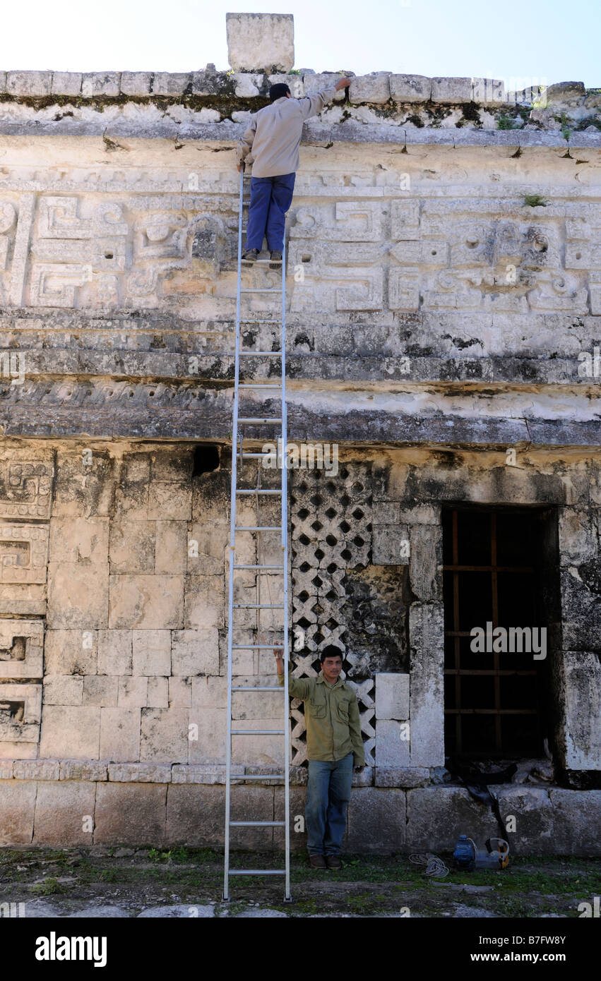 Restoration work mexico hi-res stock photography and images - Alamy