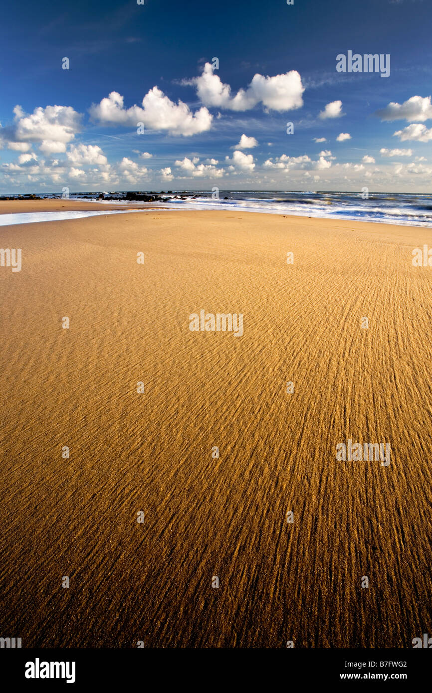 Sandy beach, Isle of Wight Stock Photo - Alamy