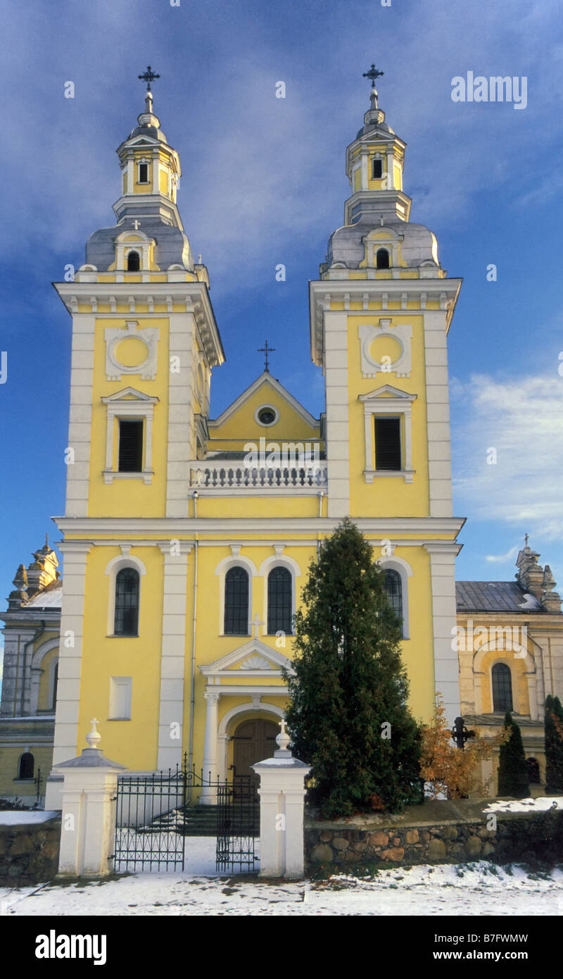 Town church in Seduva Lithuania Stock Photo - Alamy