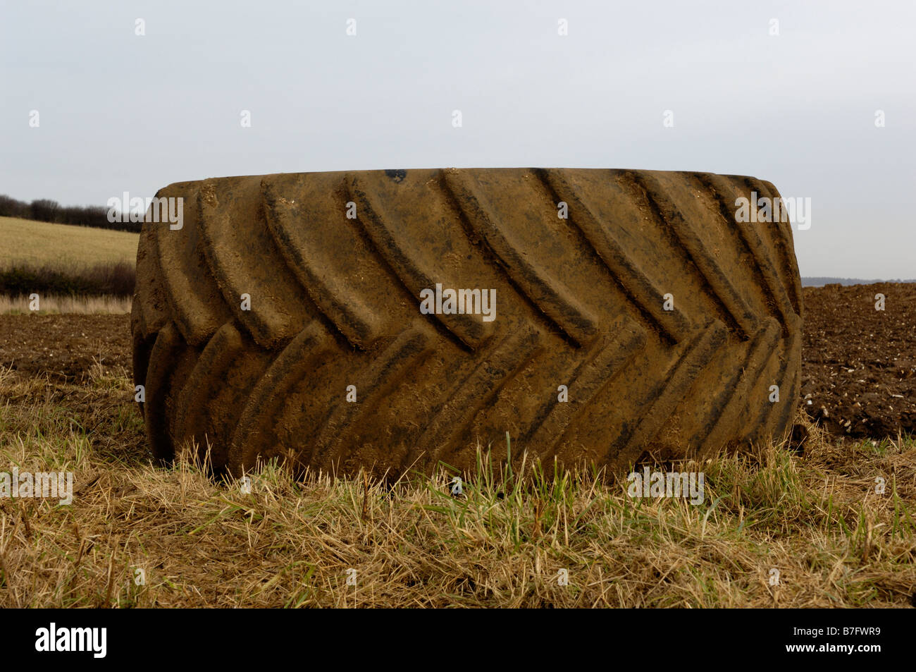 Large rubber tyre hi-res stock photography and images - Alamy