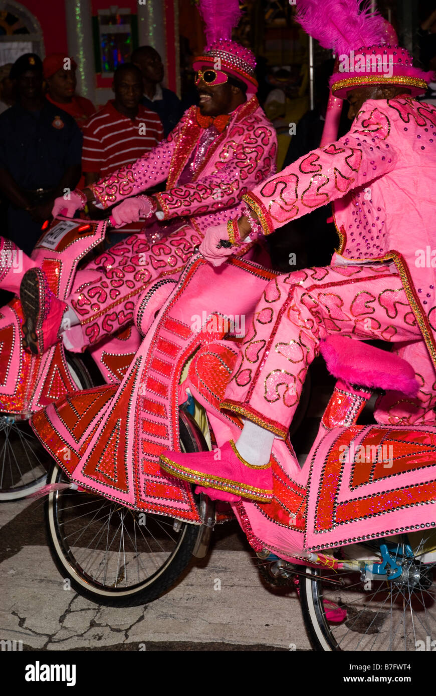 Pink Panther Junkanoo Boxing Day Parade Nassau Bahamas Stock Photo - Alamy