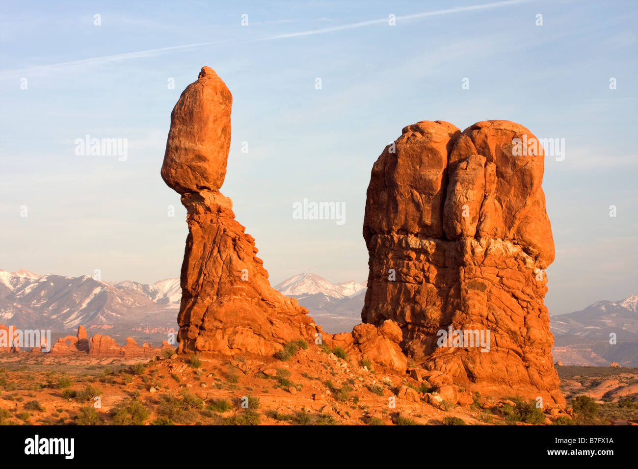 Utah sunset rock scenic hi-res stock photography and images - Alamy