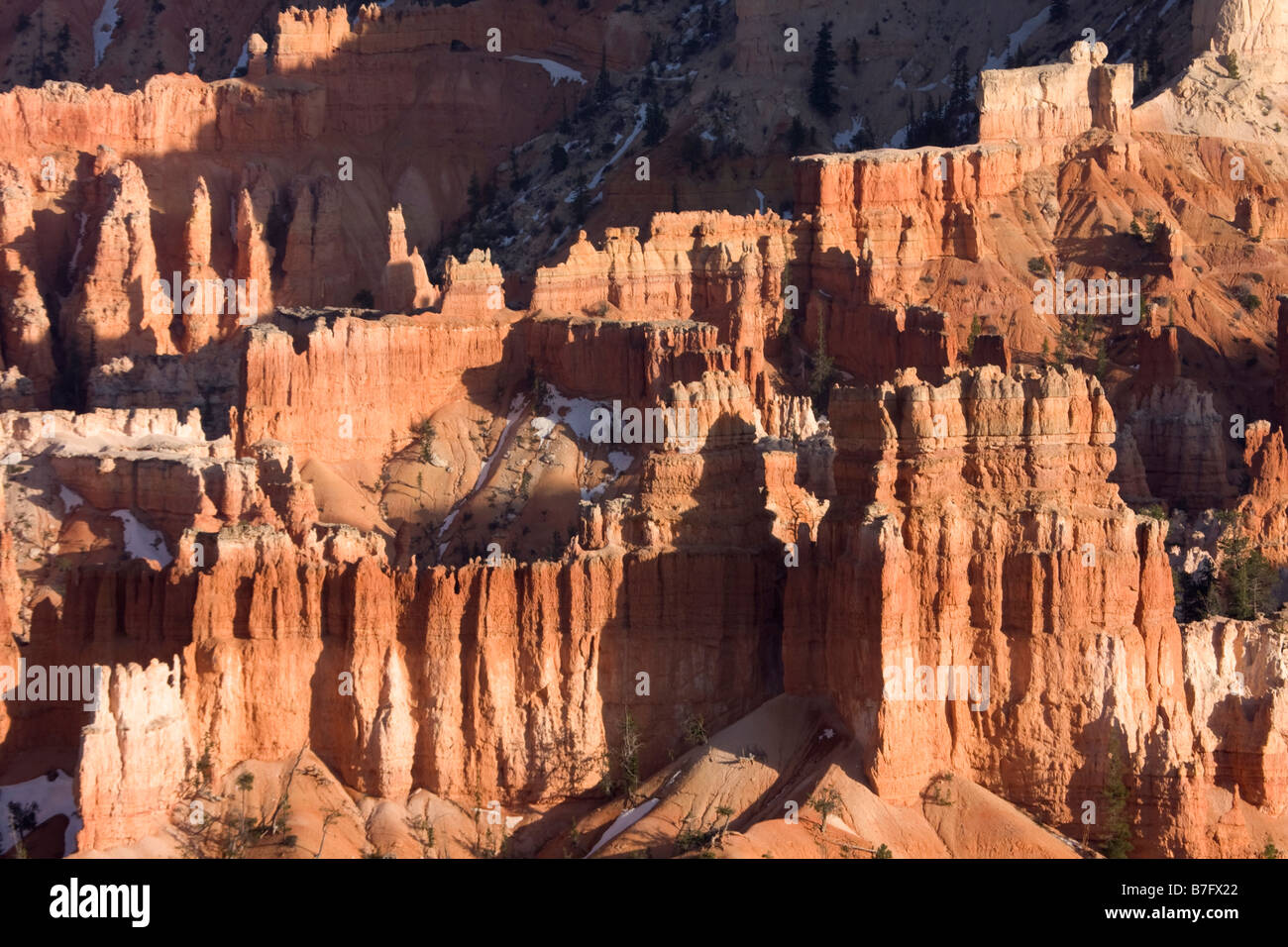 Sunset at sunset point in bryce canyon national park hi-res stock ...