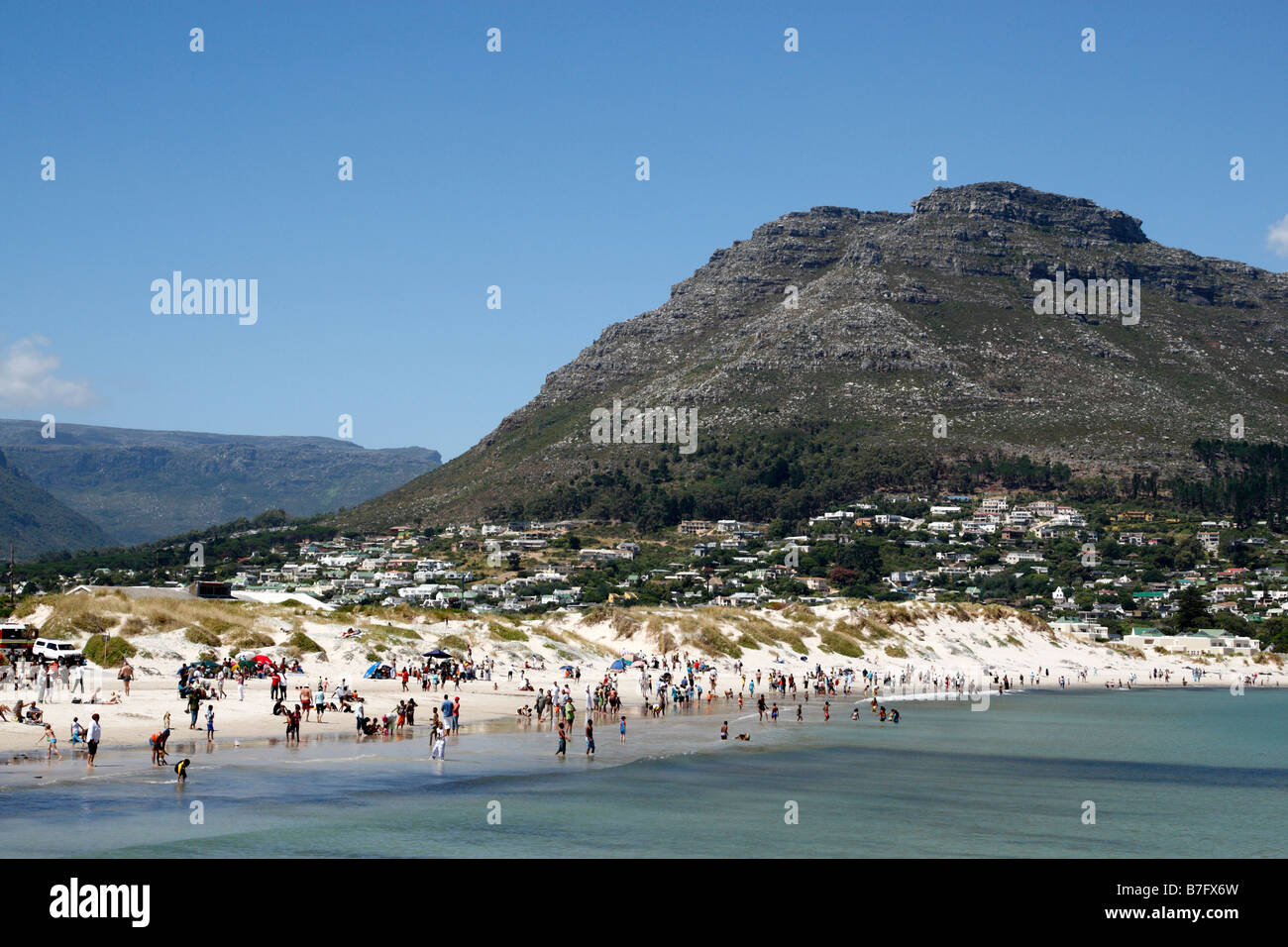 the beach at hout bay cape town south africa Stock Photo - Alamy