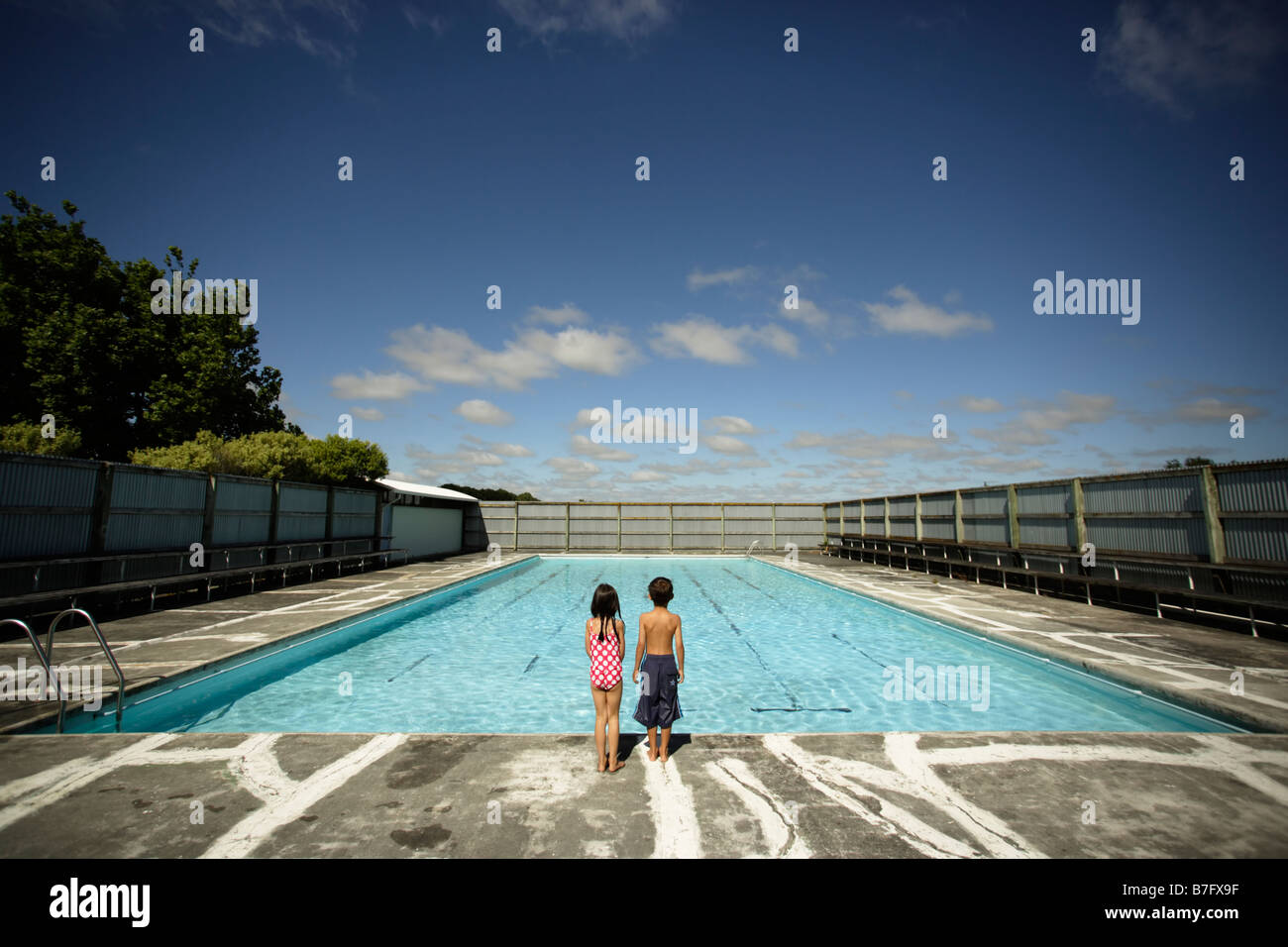 Shallow End Of Swimming Pool High Resolution Stock Photography and ...