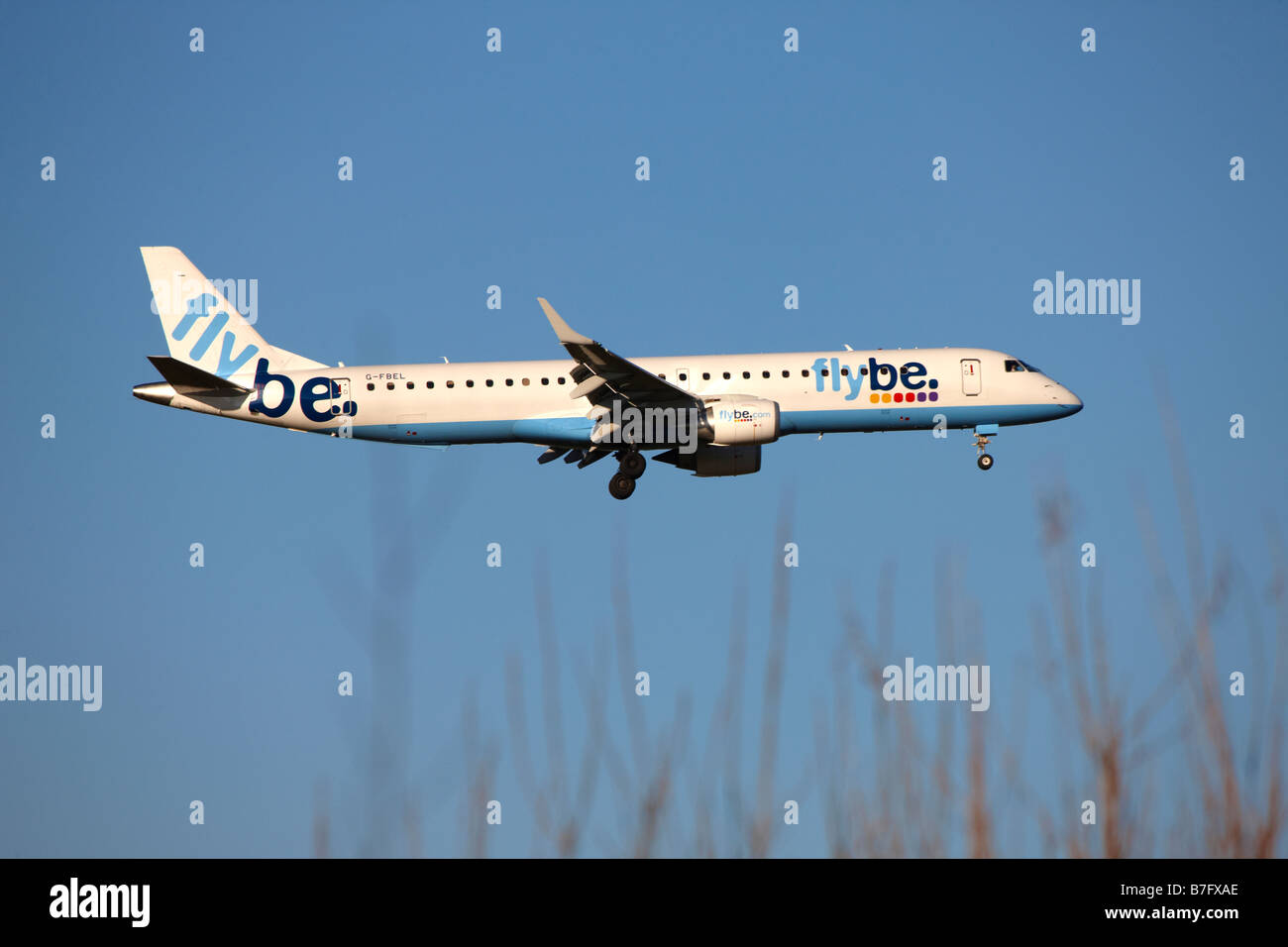 Aeroplane at Manchester Airport Stock Photo - Alamy