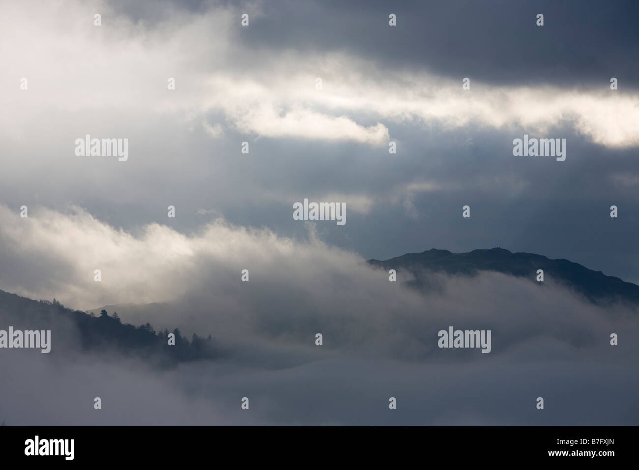 Grasmere misty mist hi-res stock photography and images - Alamy