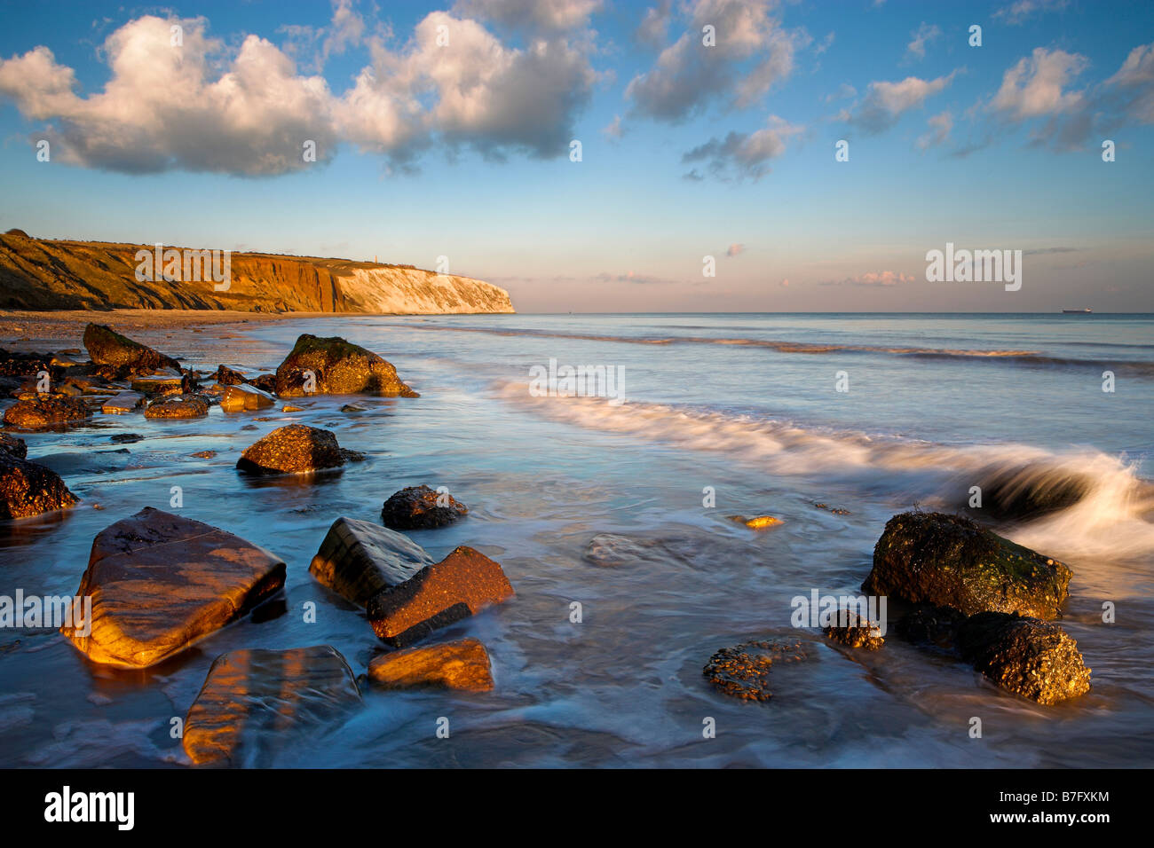 Culver Cliff, Isle of Wight Stock Photo - Alamy