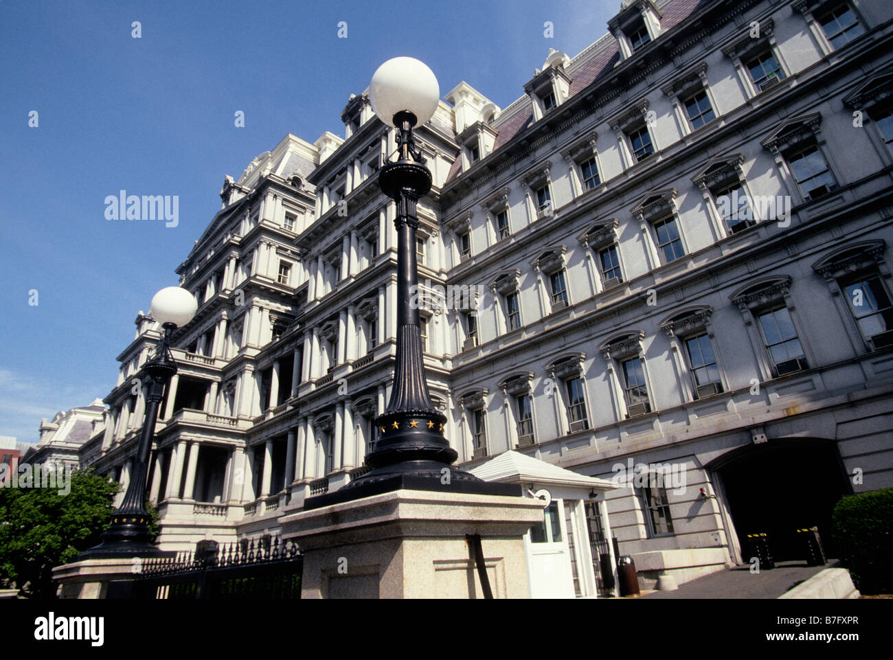 Washington DC Old Executive Office Building. Eisenhower Executive ...