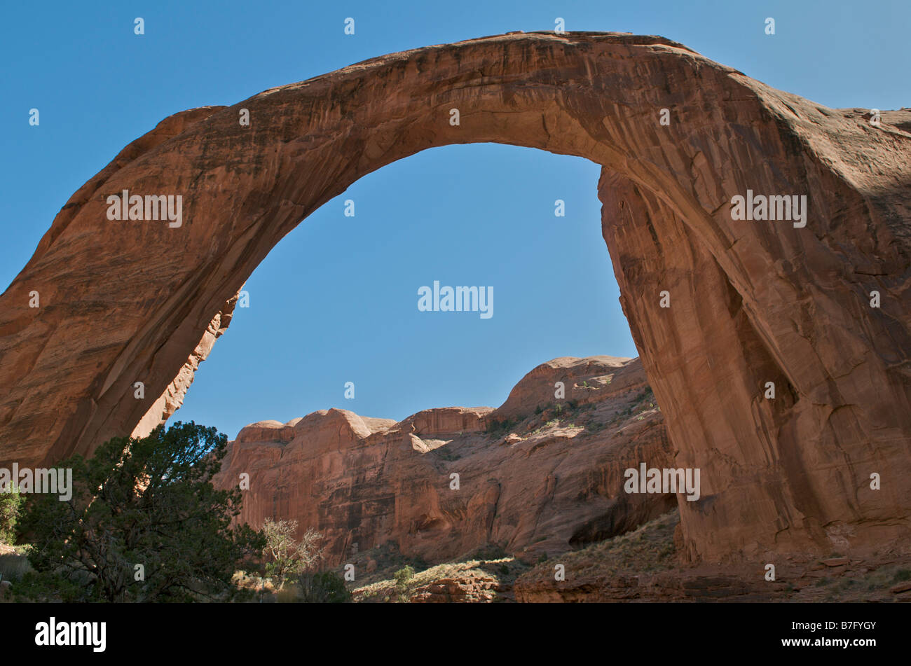 Natural arch rainbow arch lake powell rainbow bridge national monument ...