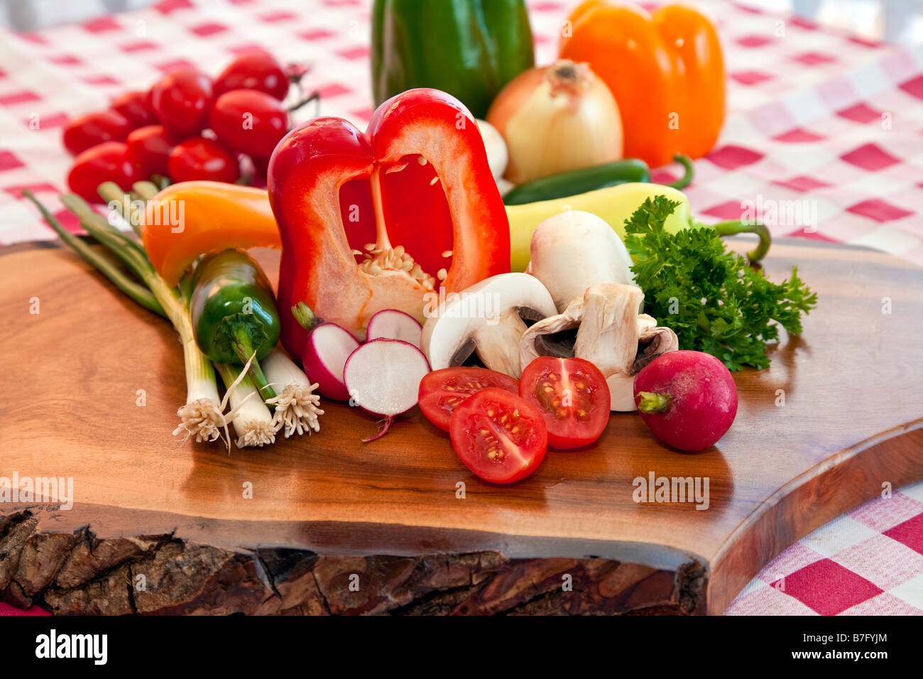 Assortment of fresh Vegetable for poster or in-store display Stock ...