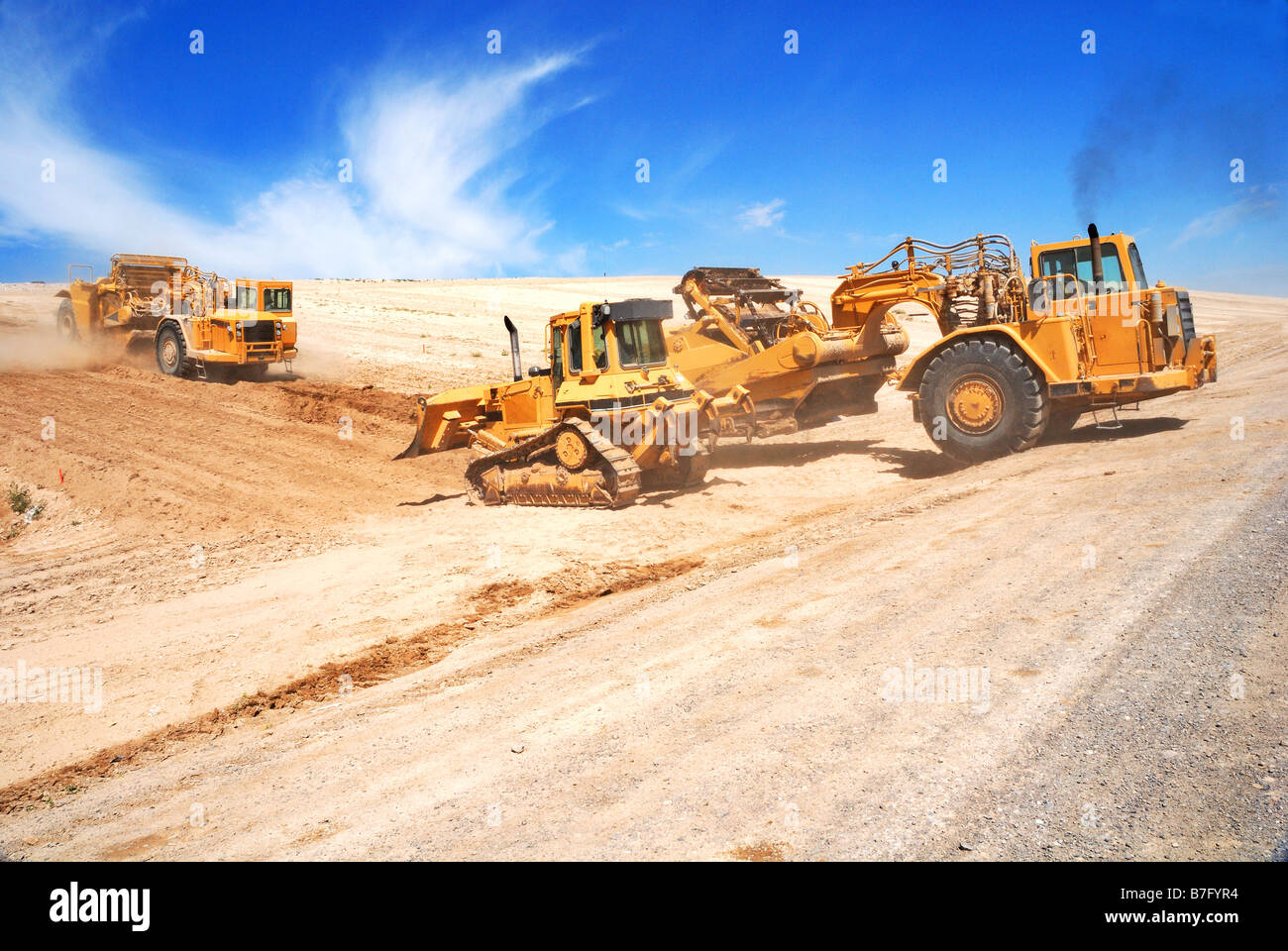 Caterpillar earthmovers hi-res stock photography and images - Alamy
