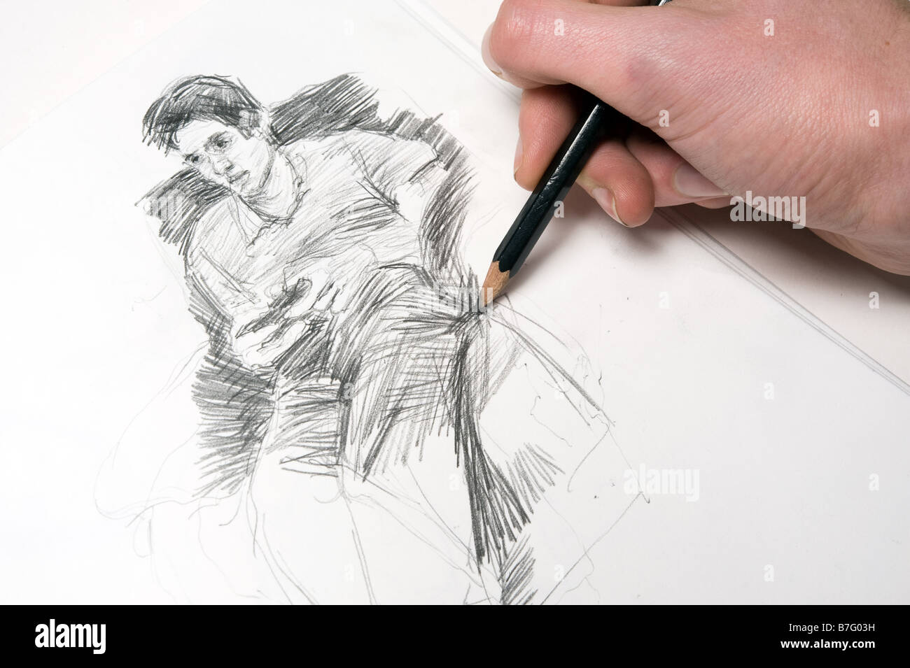 Artist pencil hi-res stock photography and images - Alamy