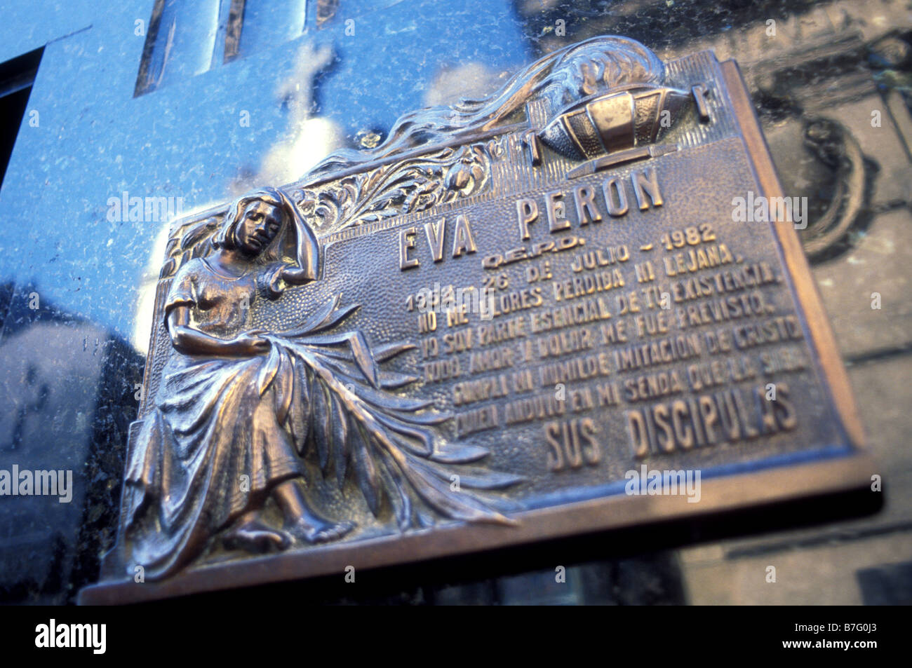 eva peron tomb recoleta mausoleum buenos aires argentina Stock Photo ...