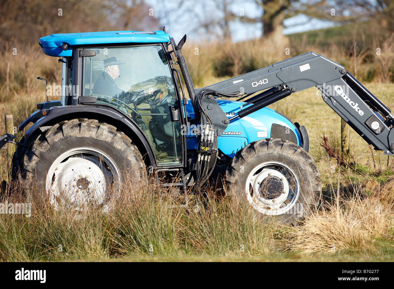 Red Tractor Farm Uk Wales High Resolution Stock Photography and Images ...