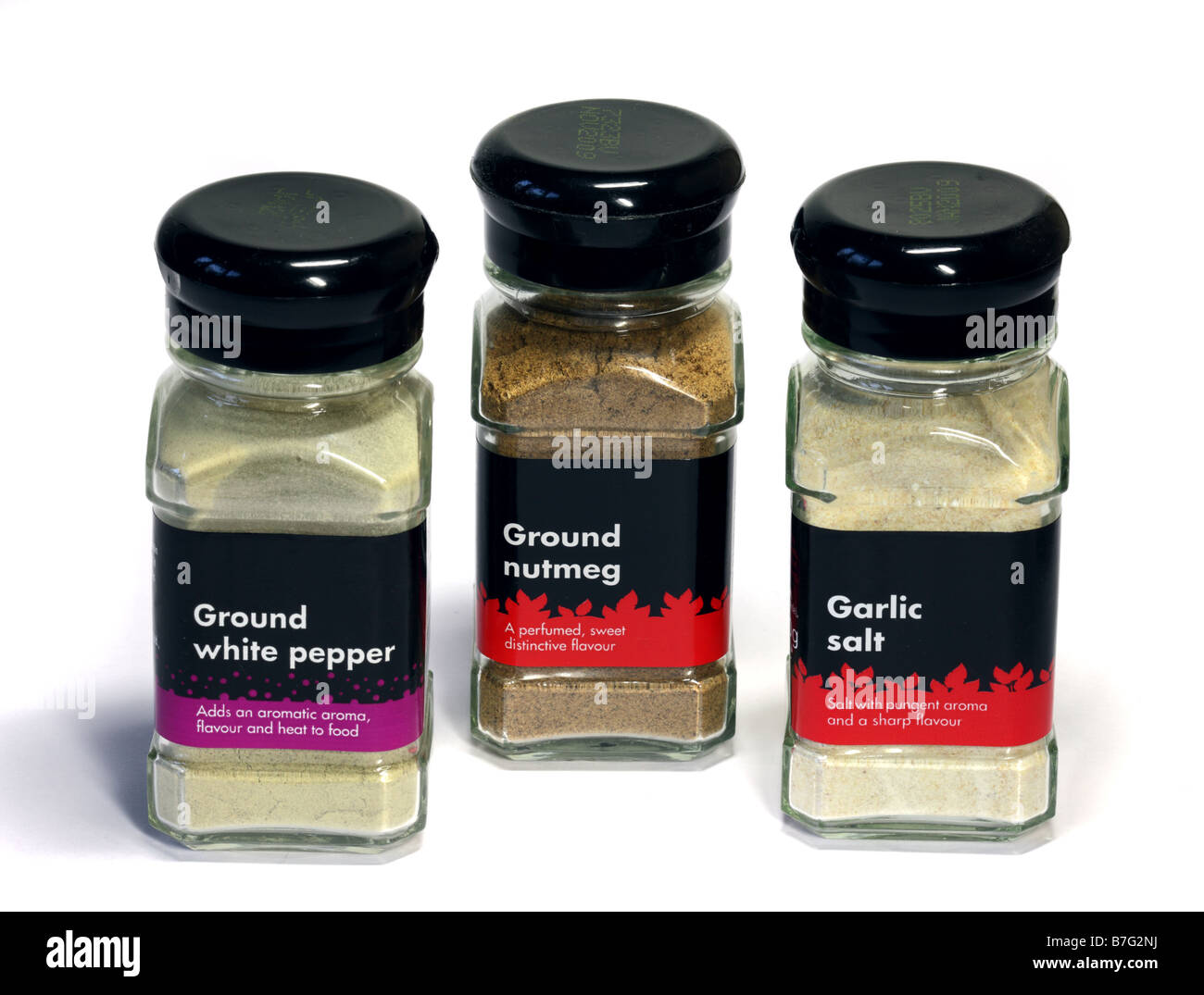 Three Spice Jars Stock Photo - Alamy