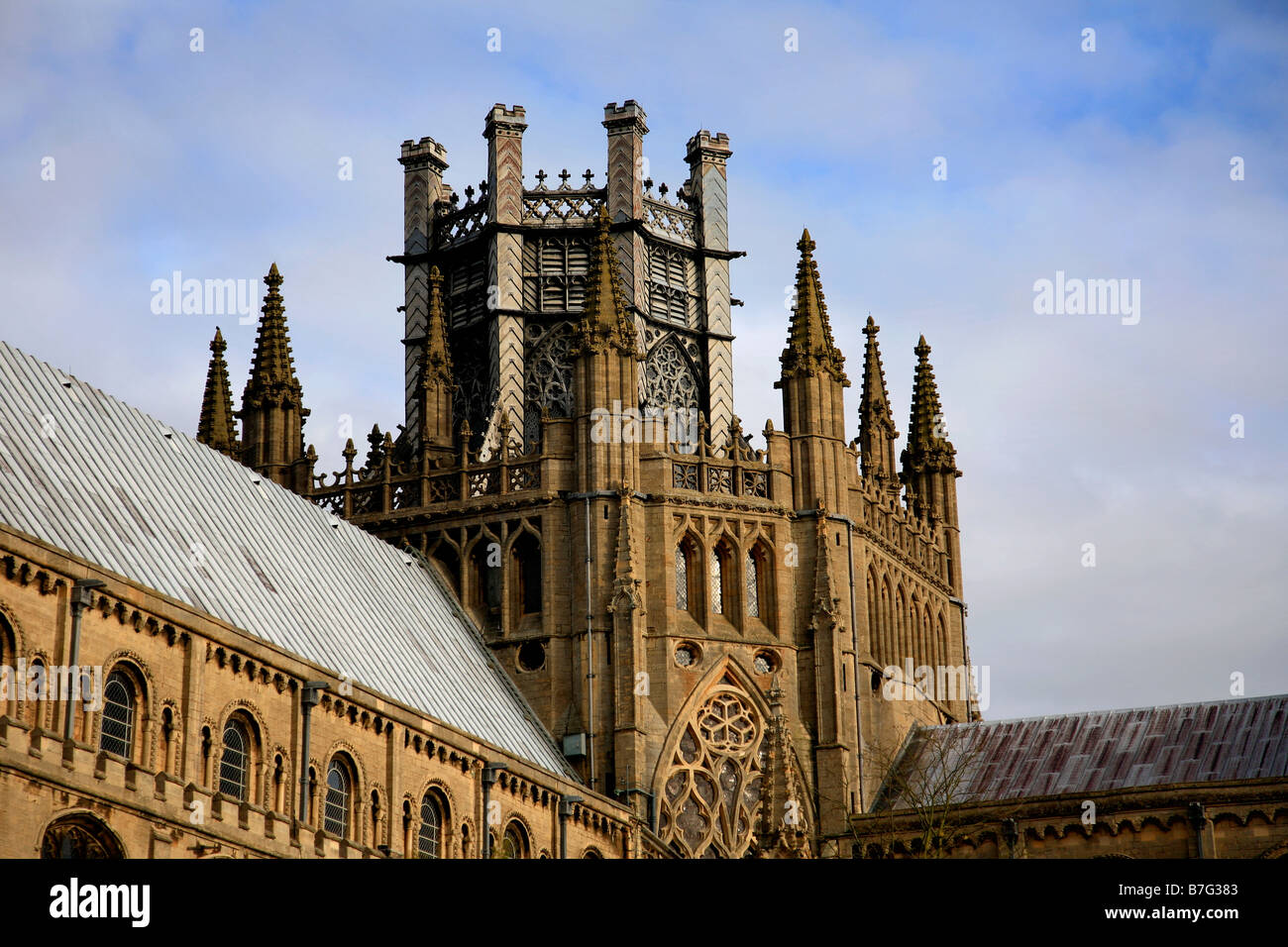The Lantern Octagon tower on the Ship of the Fens Ely Cathedral Ely ...
