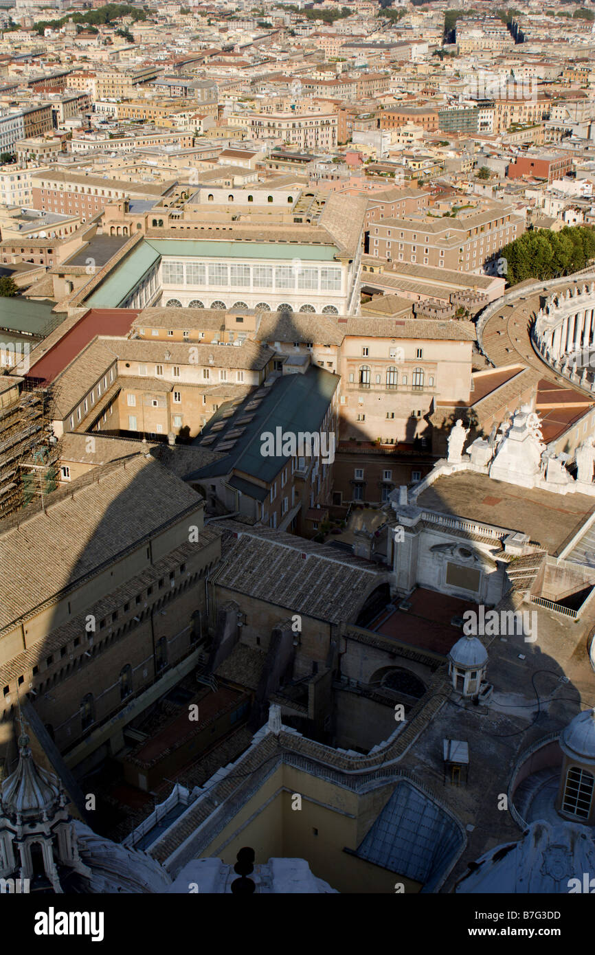 Rome - shadow of cupola of st. Peters basilica Stock Photo - Alamy