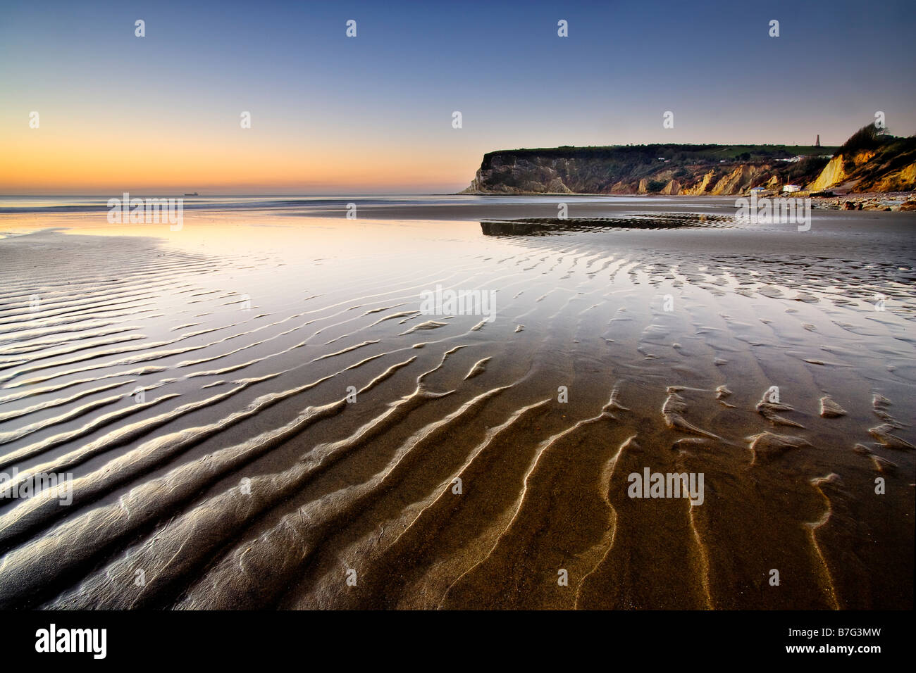 Whitecliff bay hi-res stock photography and images - Alamy