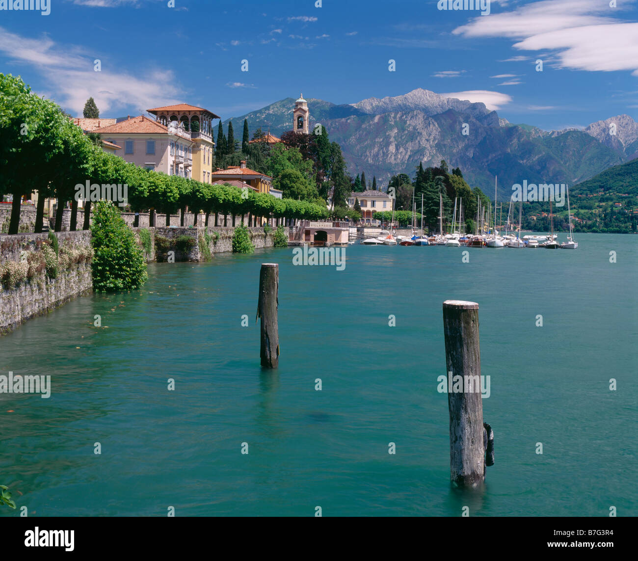 Tremezzo and Lake Como, Lombardy, Italy Stock Photo - Alamy