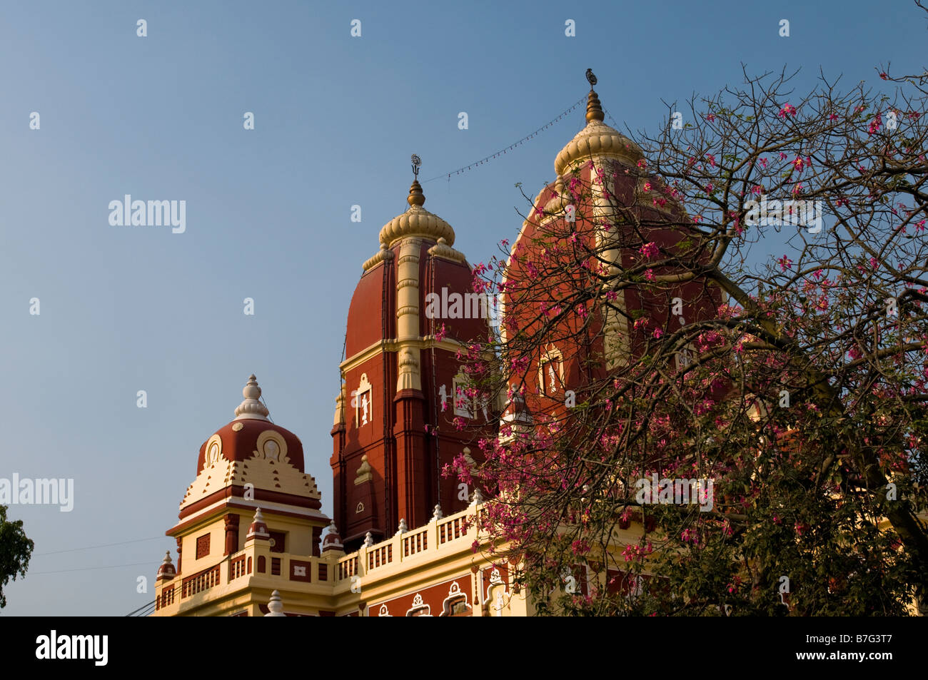 Laxmi Narayan Birla Mandir, Delhi India Stock Photo - Alamy