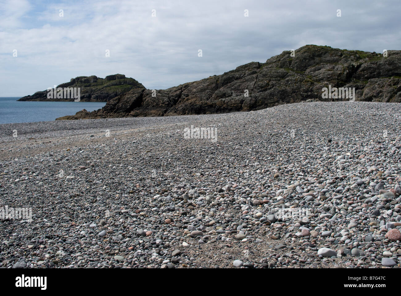 St Columba's Bay on the Isle of Iona Scotland where the saint arrived ...