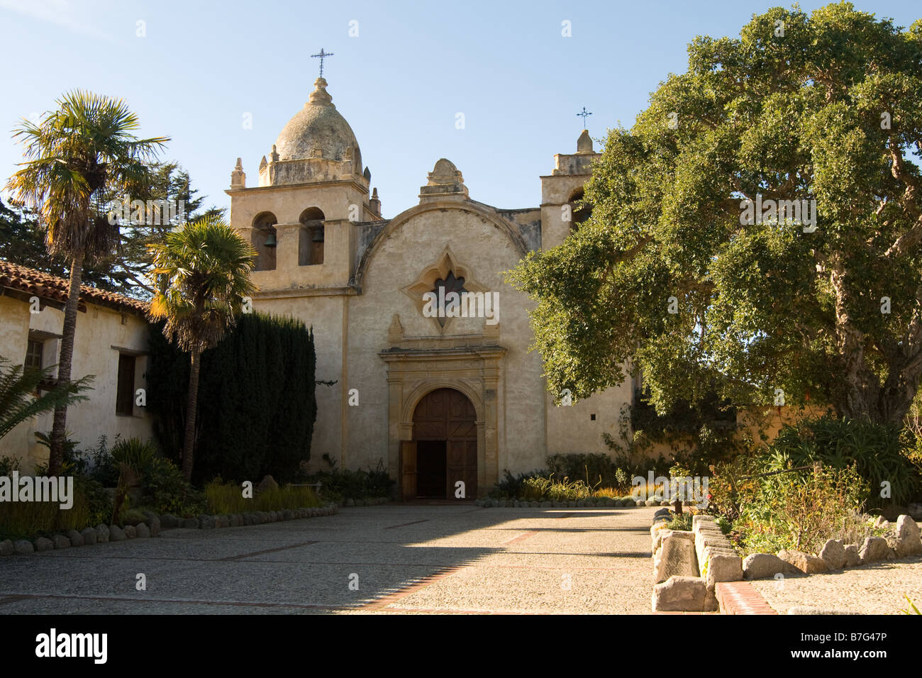 Mission San Carlos Borromeo del Rio Carmelo in Carmel, California Stock ...