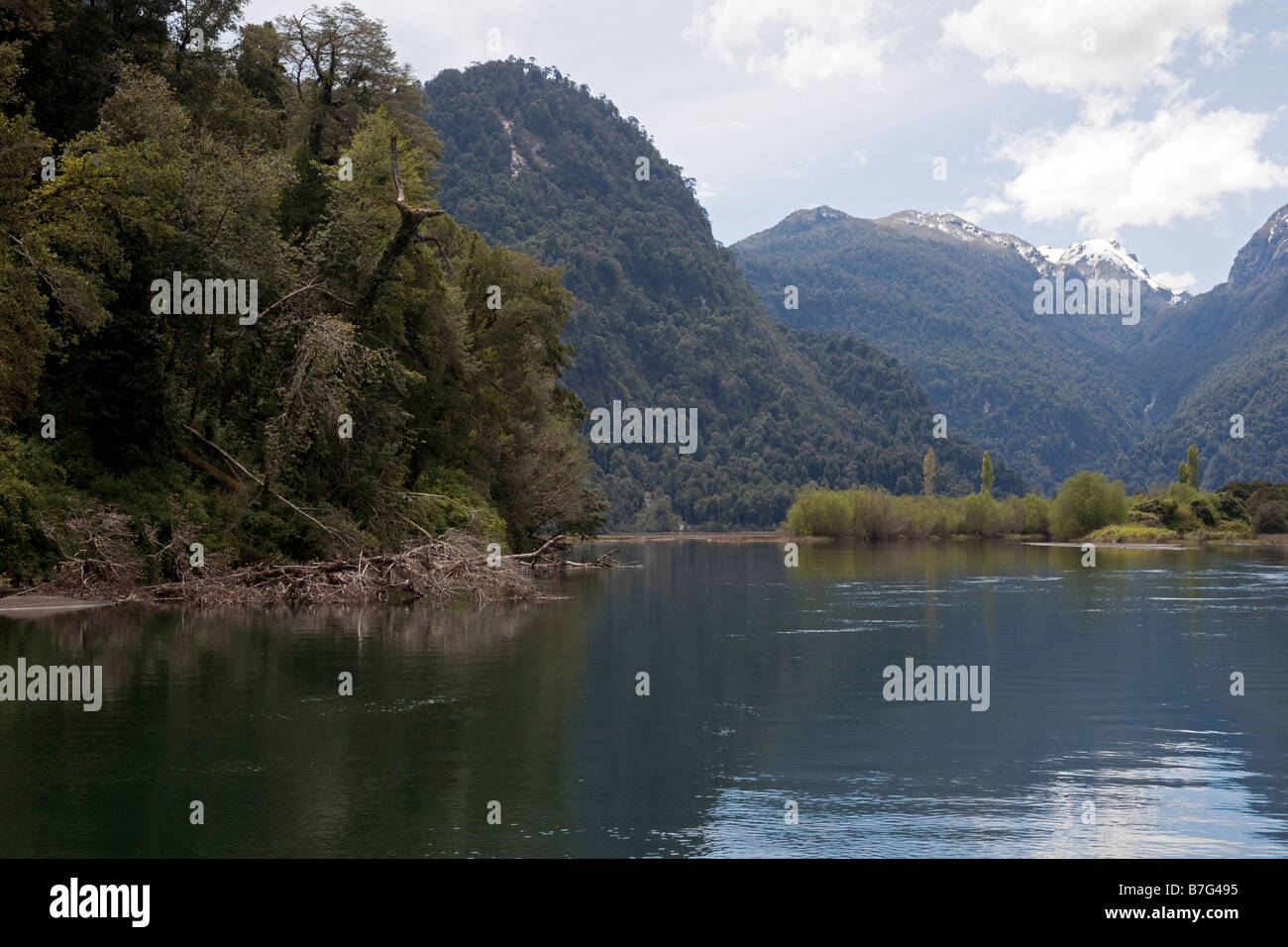 The Rio Negro, Peulla Stock Photo - Alamy