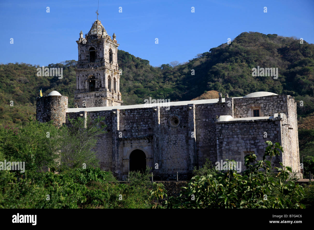 San Jose Church Copala Sierra Madre Mountains Sinaloa Mexico Stock ...