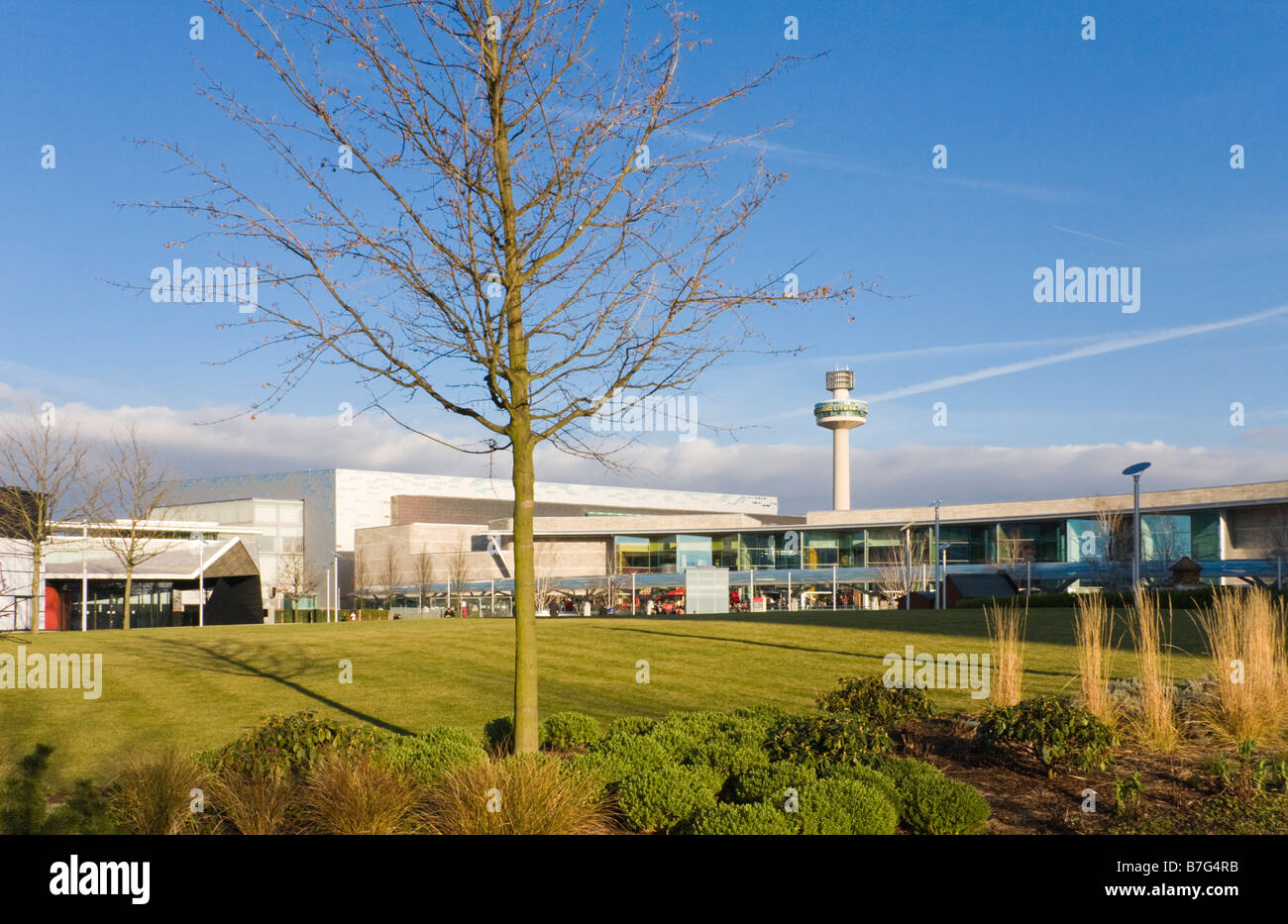 Chavasse Park, Liverpool 1, Liverpool, England, Winter 2009 Stock Photo ...