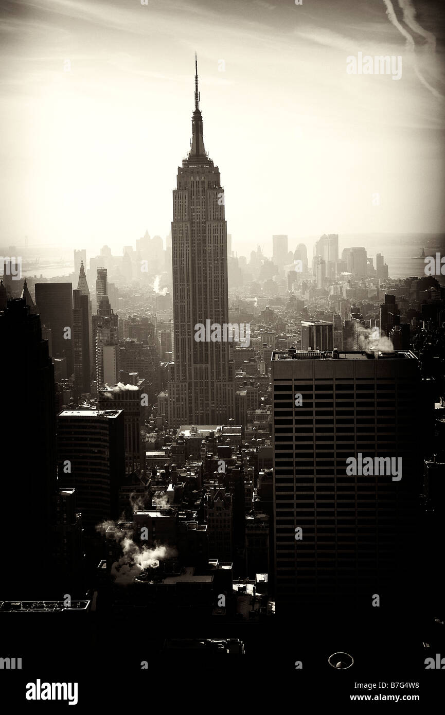 Empire state buildning Stock Photo - Alamy