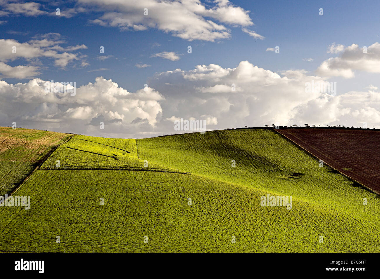 Rural Landscape, Isle of Wight Stock Photo - Alamy Rural Landscape, Isle of Wight Stock Photo - Alamy