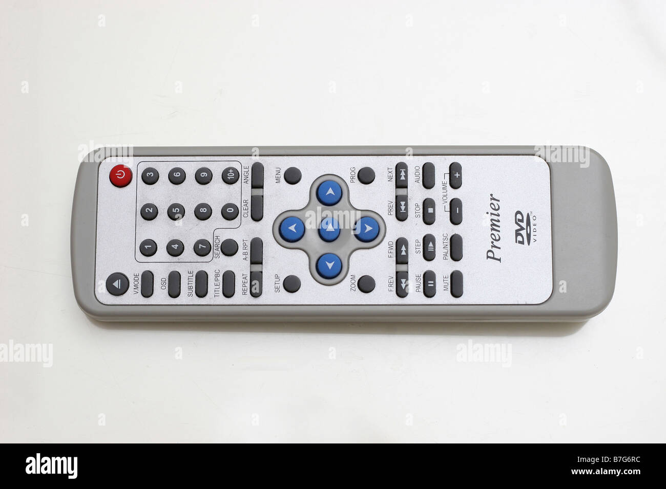 Remote Control on white background Stock Photo - Alamy