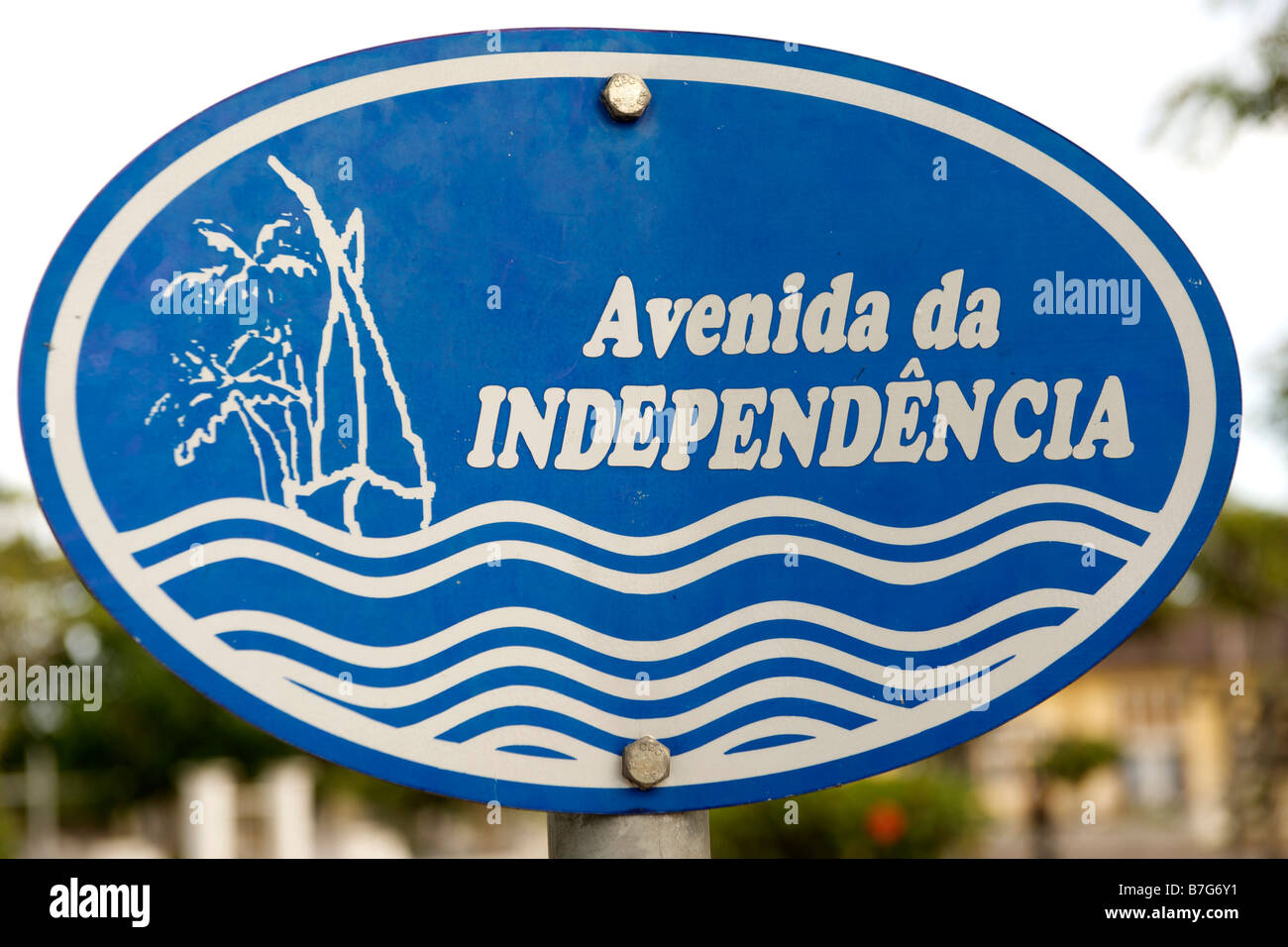 Mozambique road sign hi-res stock photography and images - Alamy