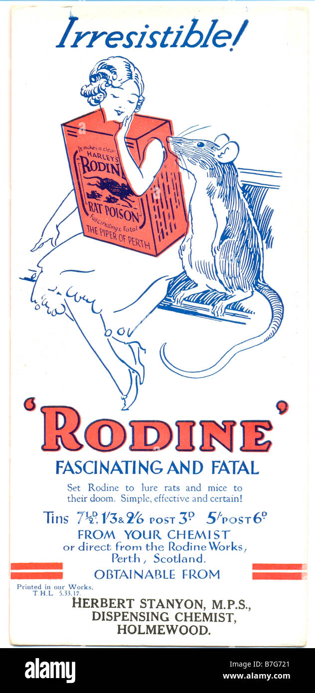 1971 Rodentex Rat Poison Original Magazine Advert 7049 On, 42% OFF