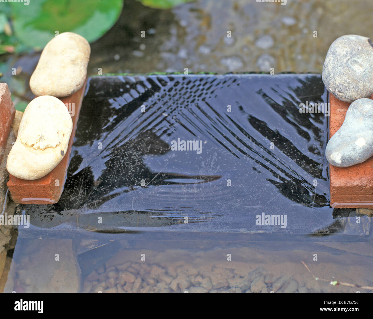A SIMPLE WATERFALL Stock Photo - Alamy