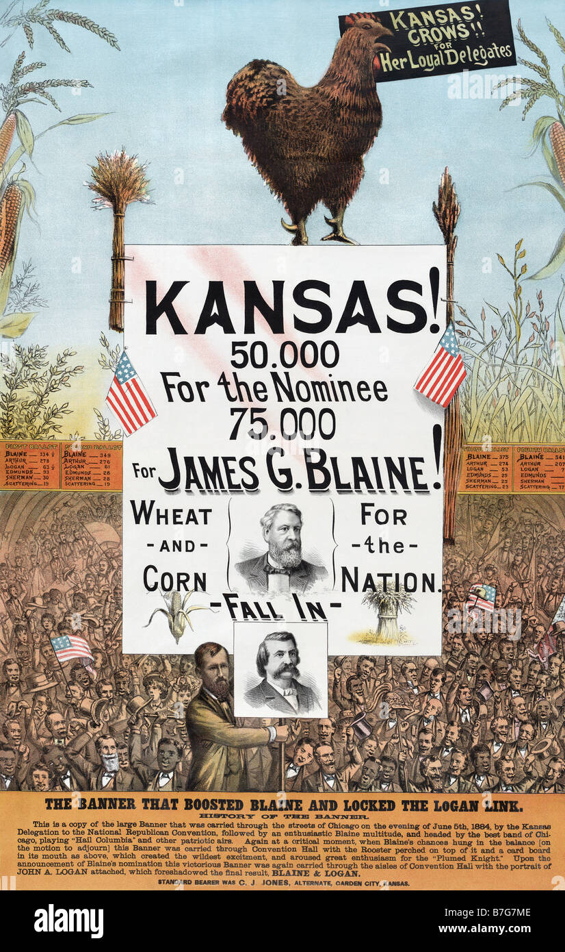 James g blaine hi-res stock photography and images - Alamy