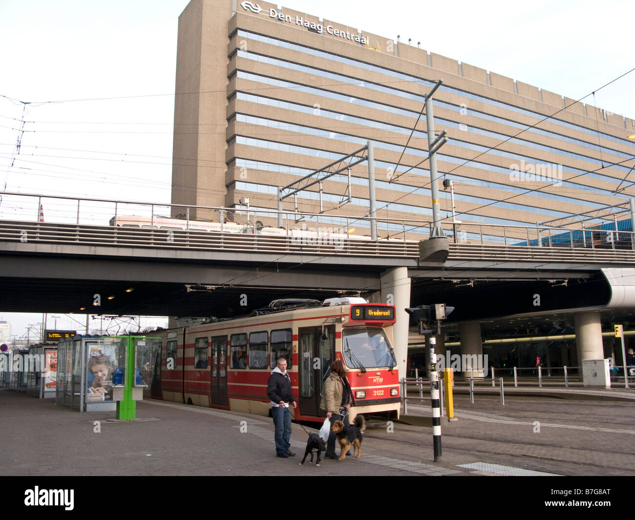Tram at station hi-res stock photography and images - Alamy