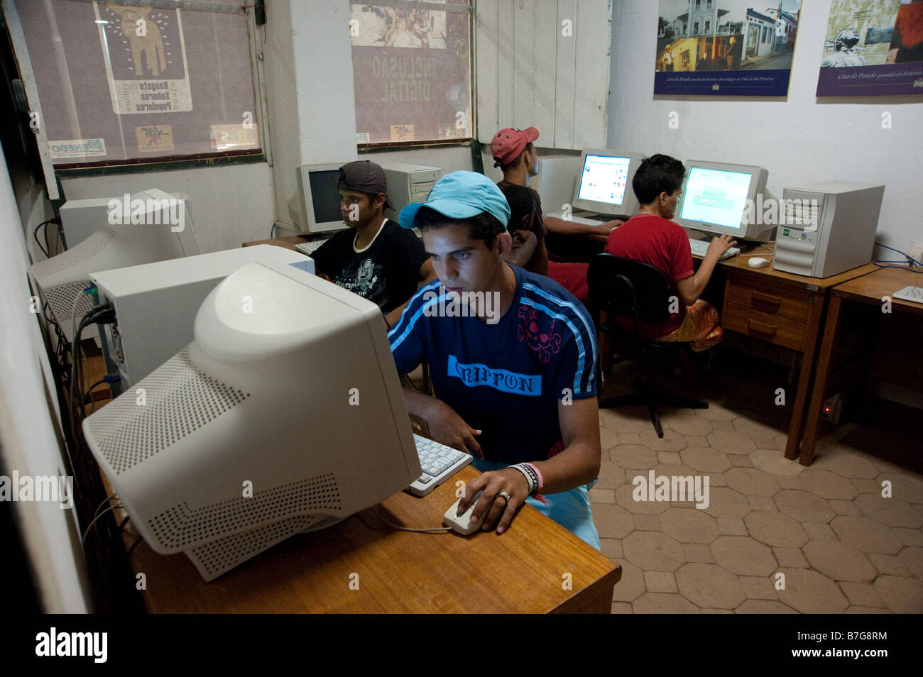 A computer centre for young artists. Penedo is an old colonial port ...