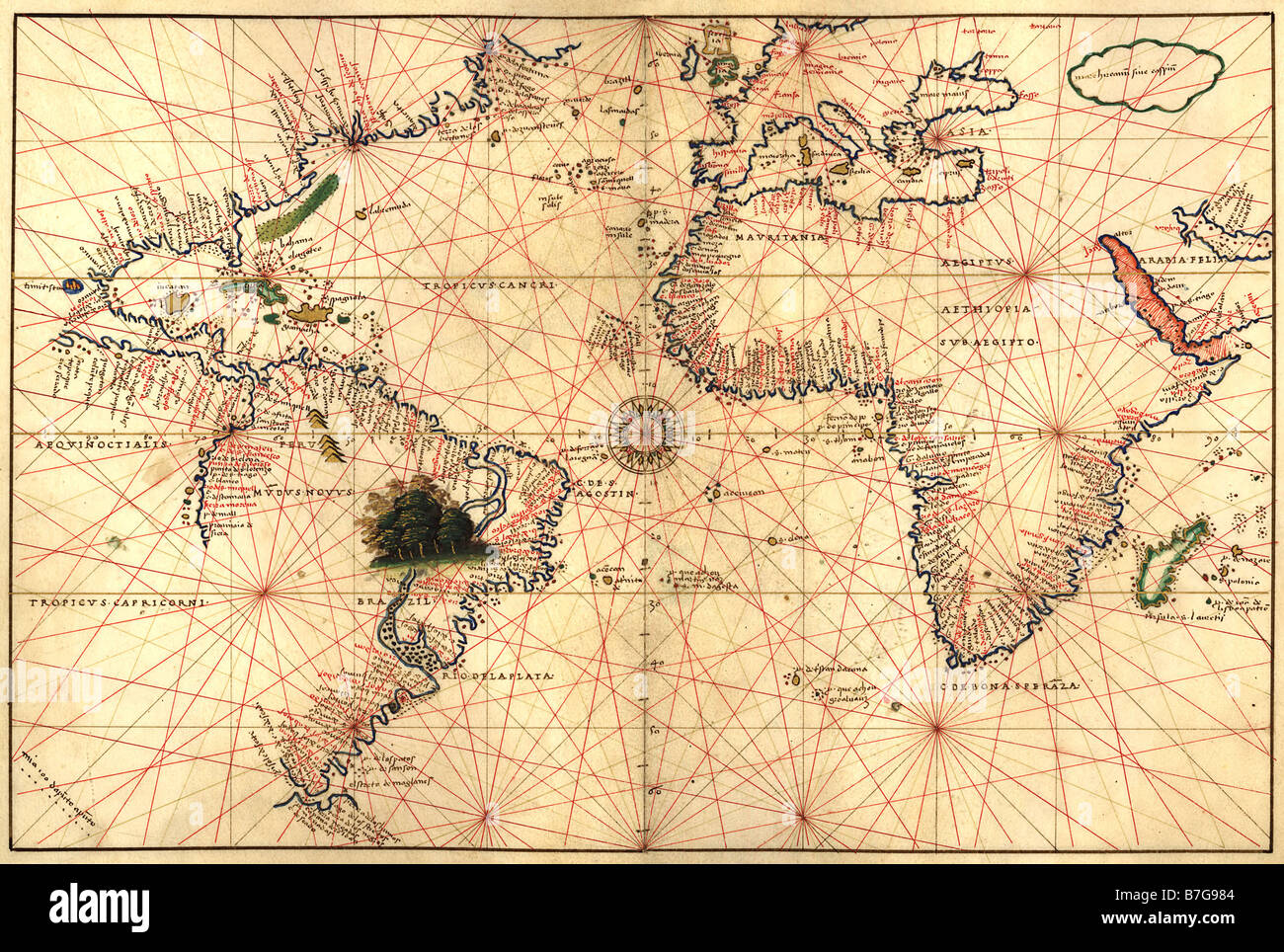 Vellum map hi-res stock photography and images - Alamy