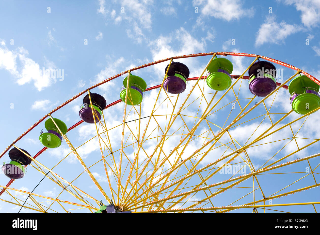 Ferris Wheel horizontal Stock Photo - Alamy