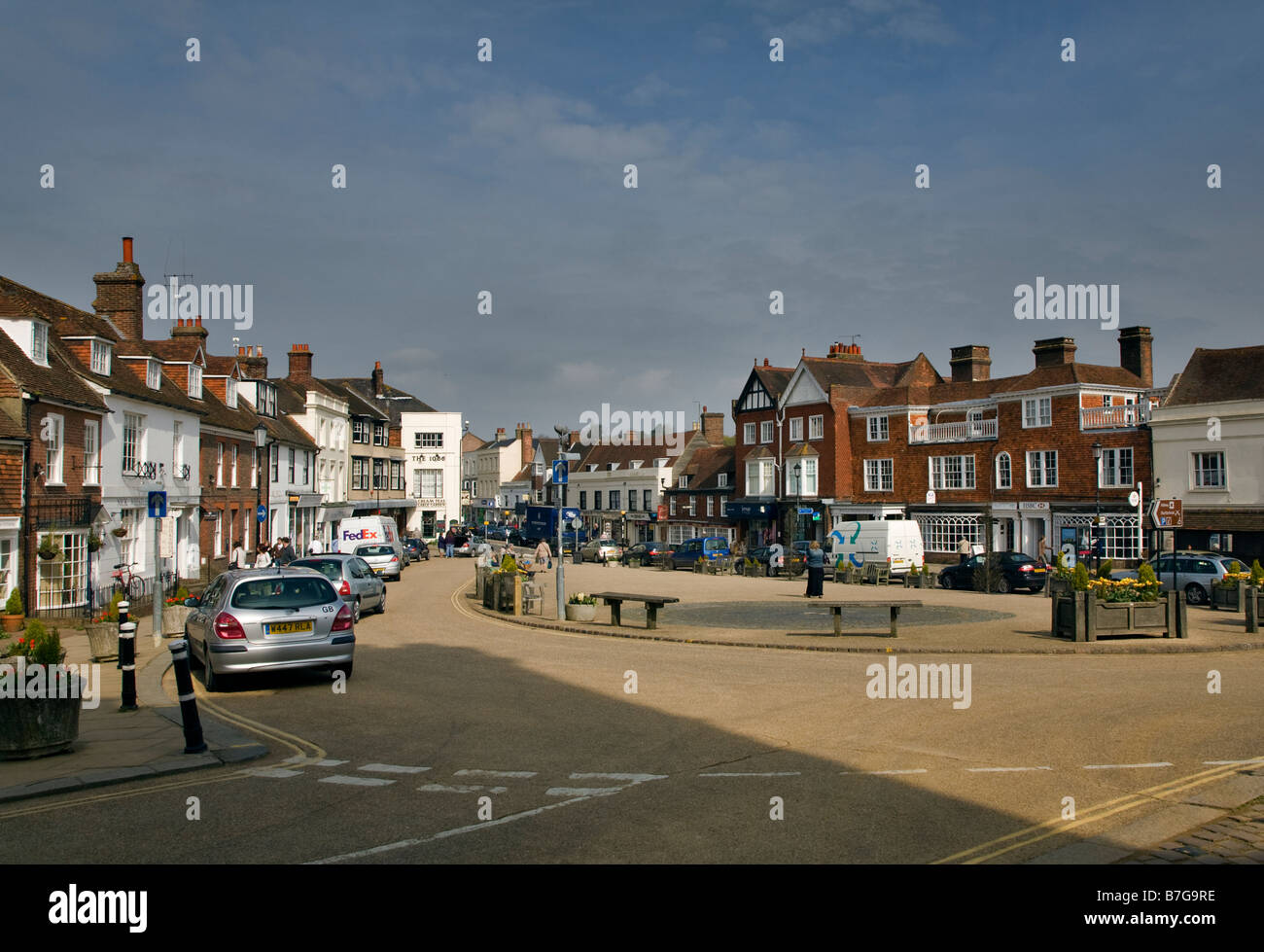 Battle town centre, East Sussex, England Stock Photo - Alamy