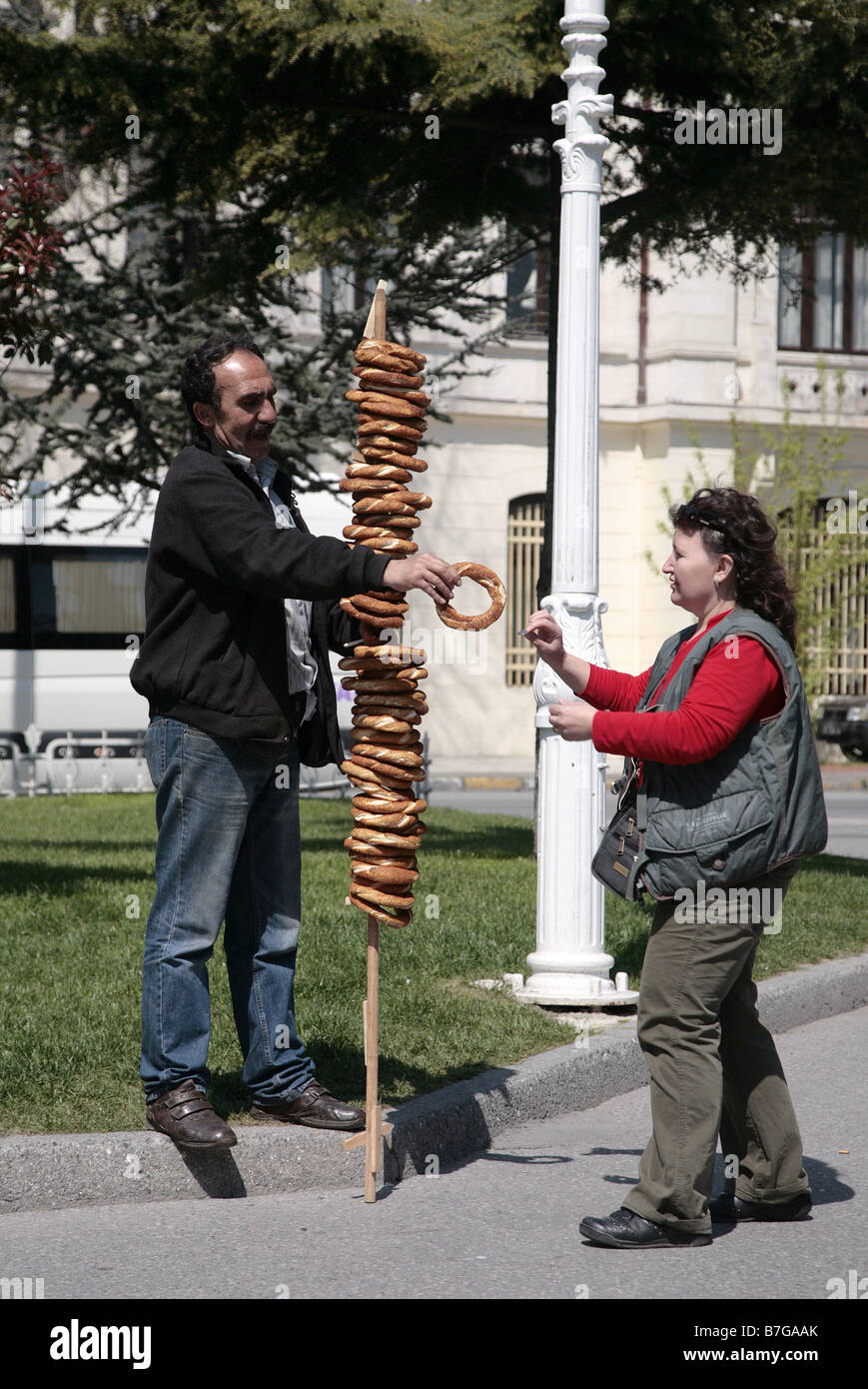 Turkey simit istanbul hi-res stock photography and images - Alamy
