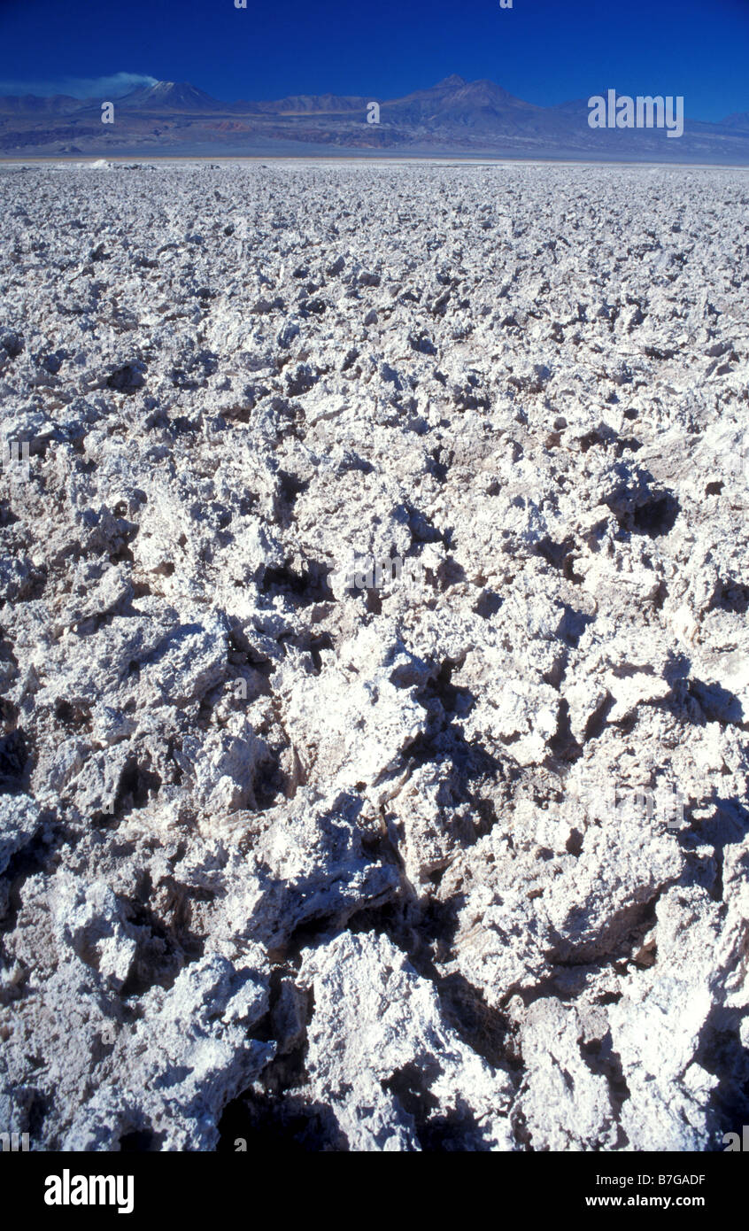 salt flats atacama desert chile Stock Photo - Alamy