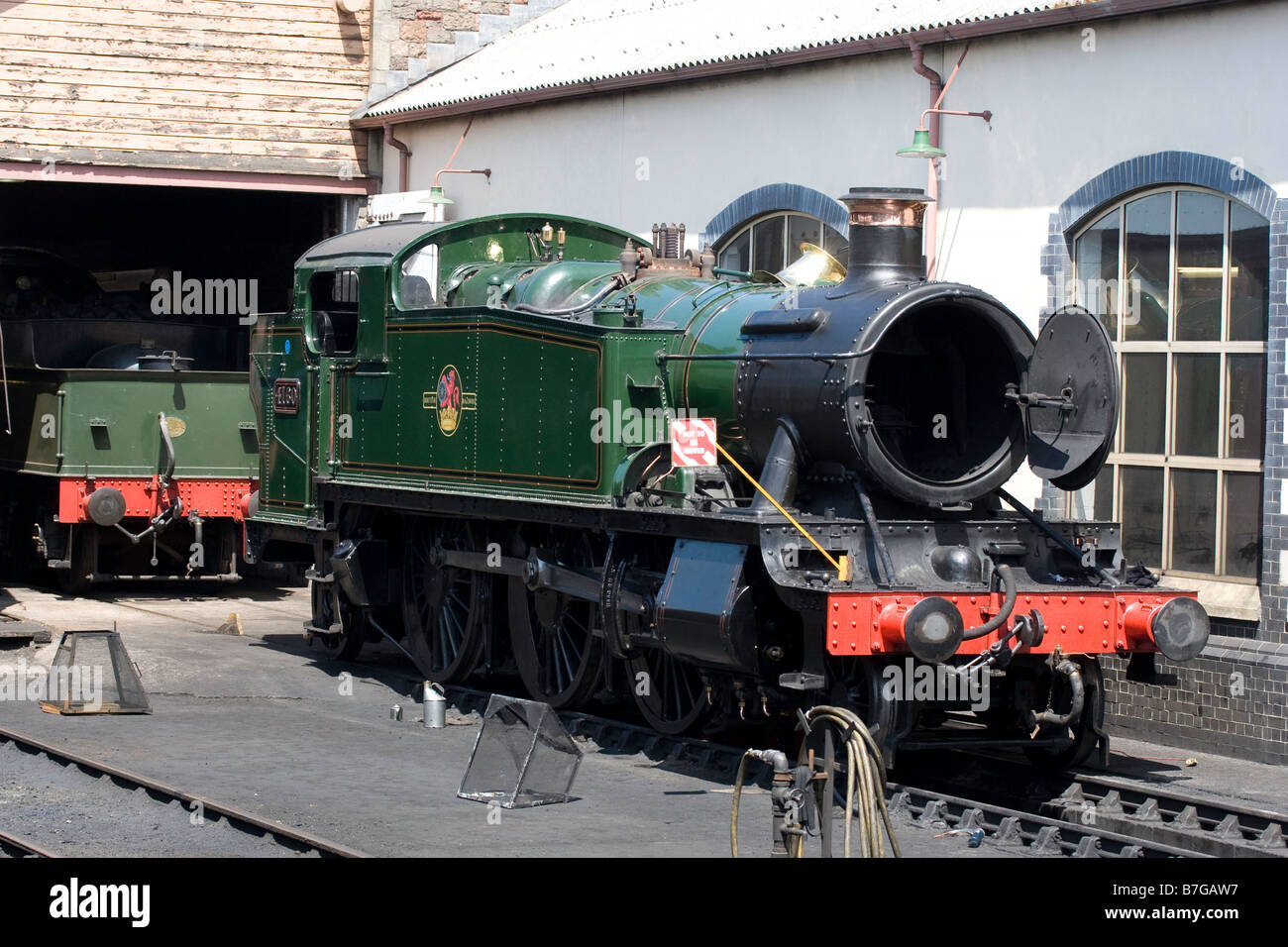 British Rail Steam Locomotive Stock Photo - Alamy