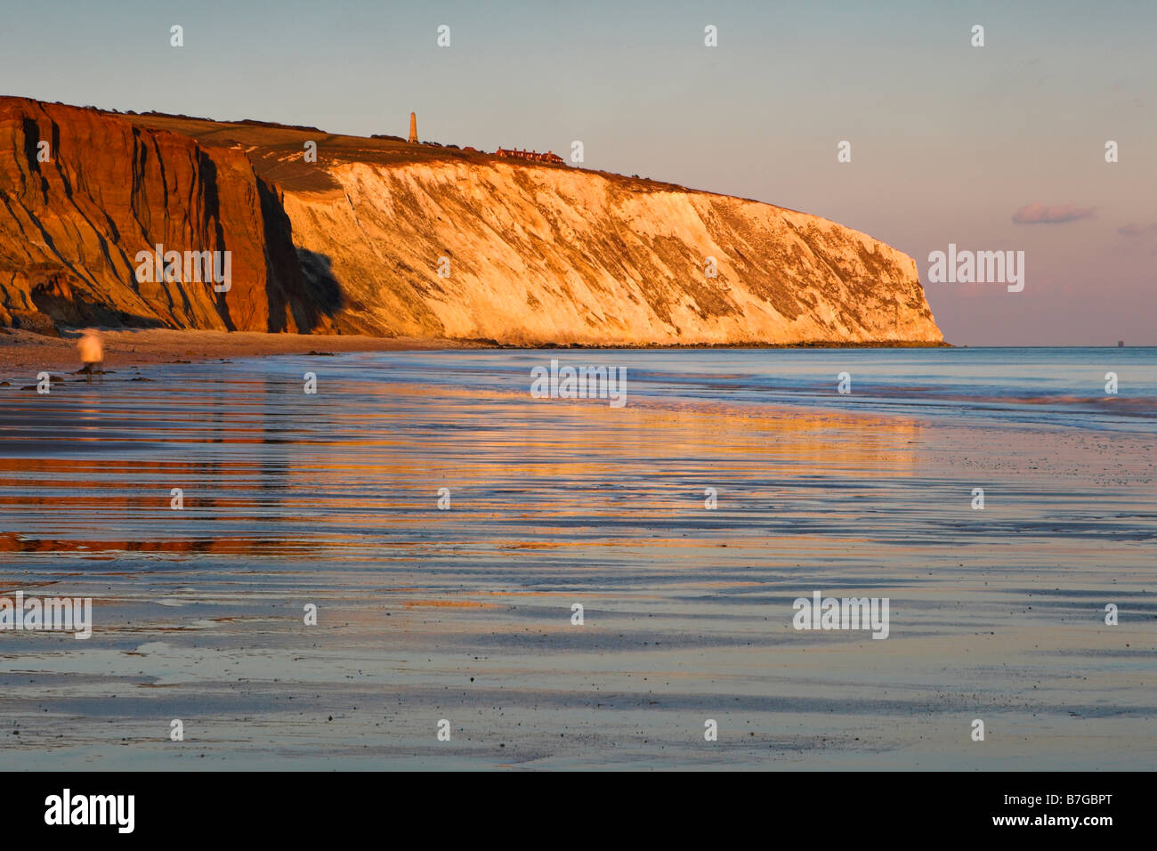 Culver Cliff, Isle of Wight Stock Photo - Alamy