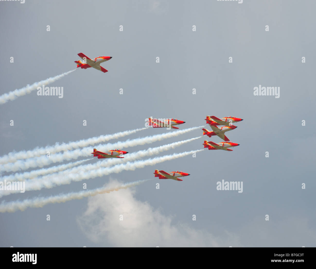Jet aircraft display team hi-res stock photography and images - Alamy