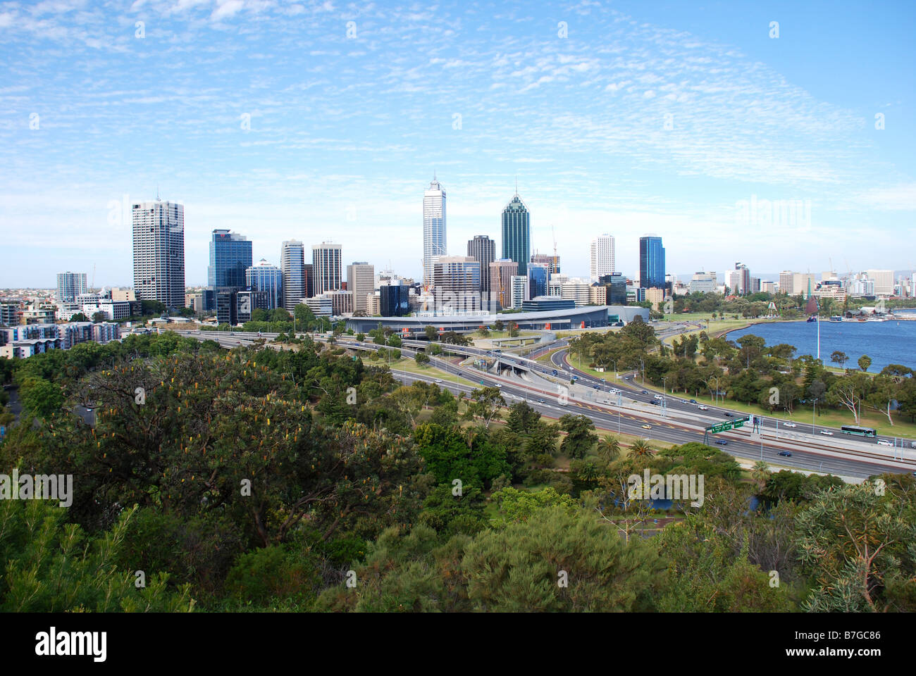 Perth from kings park hi-res stock photography and images - Alamy