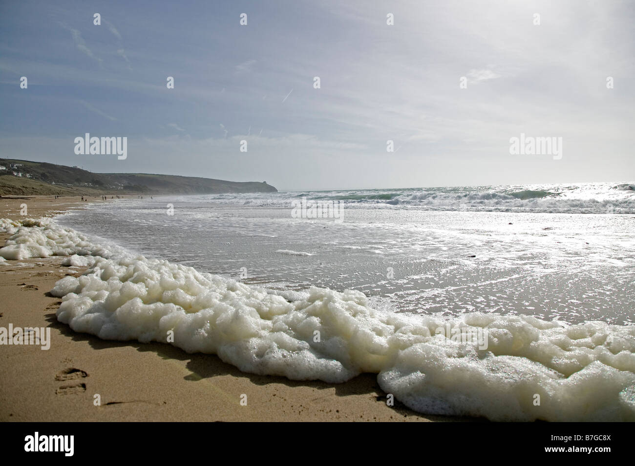 Praa Sands Cornwall Stock Photo - Alamy