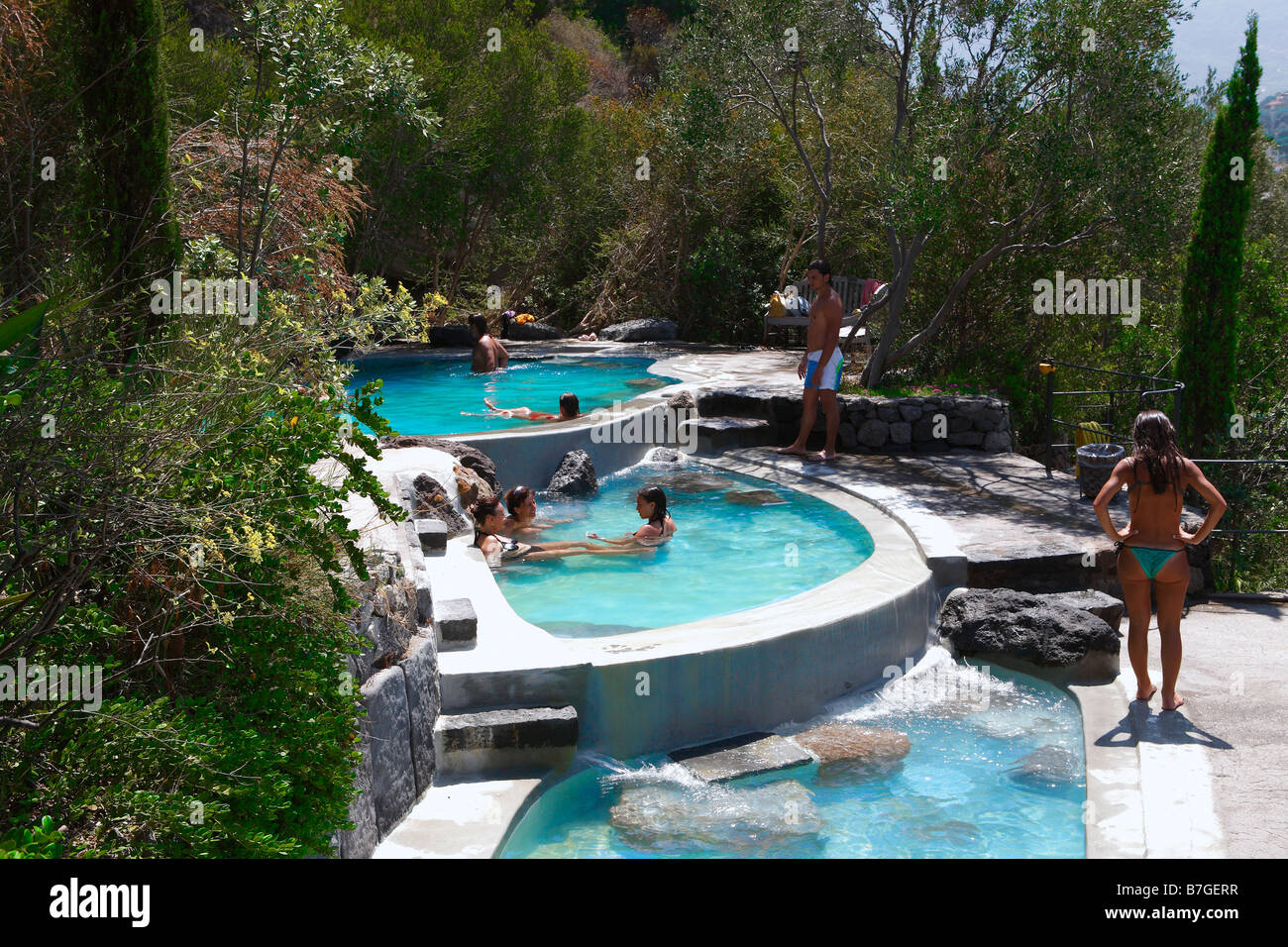 Park Spa Negombo Stock Photo - Alamy